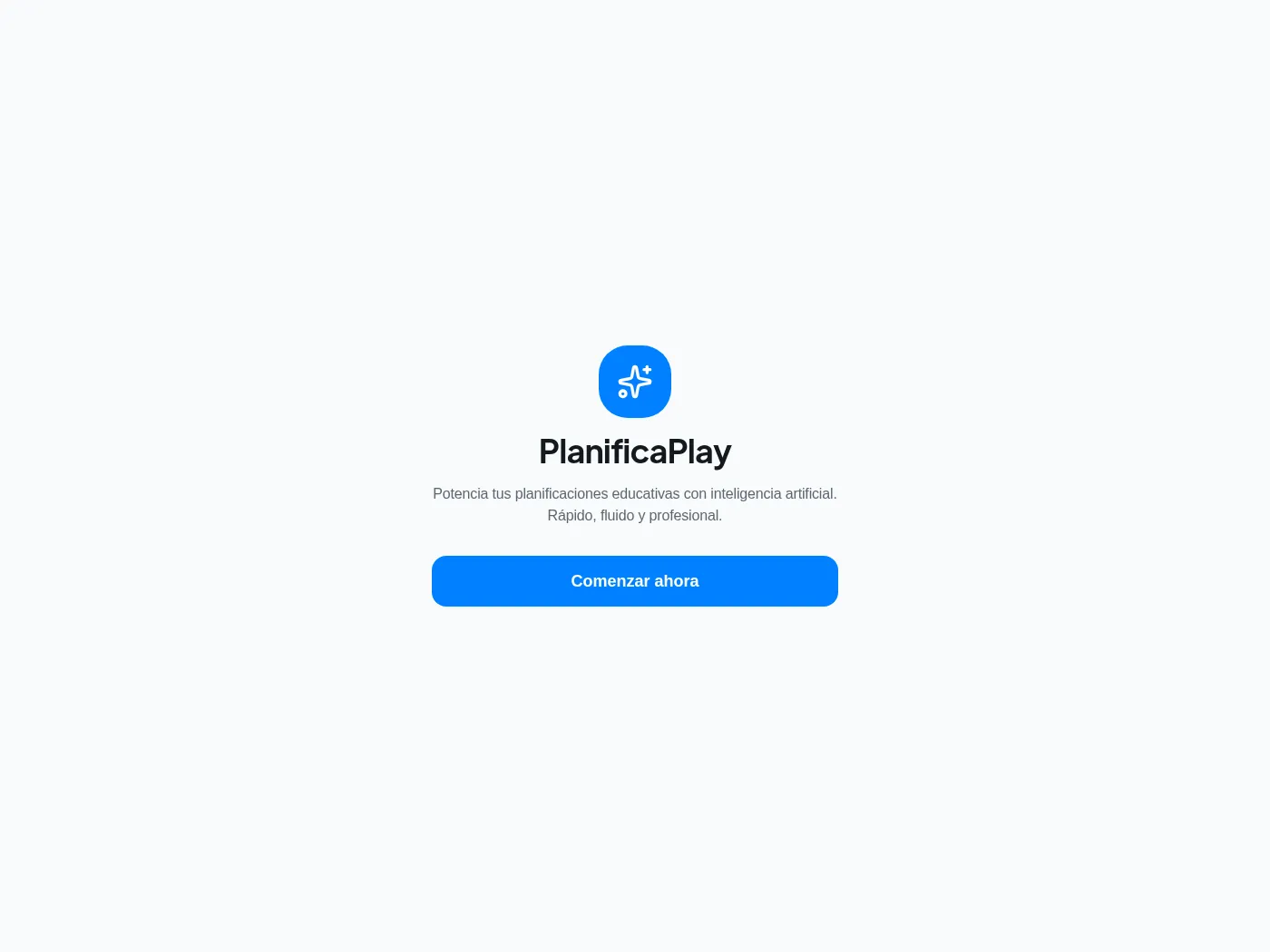 PlanificaPlay Web