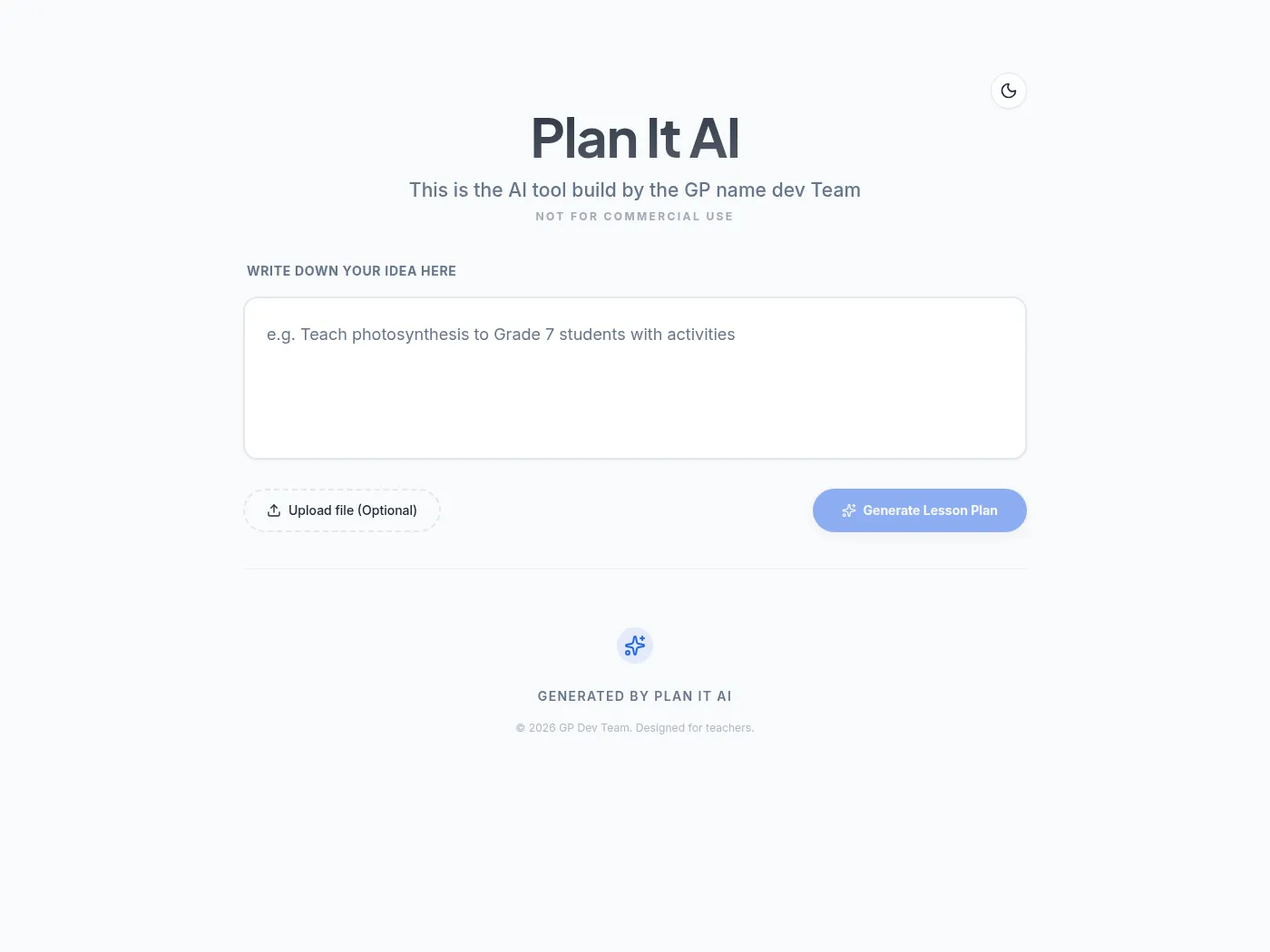 Plan It AI
