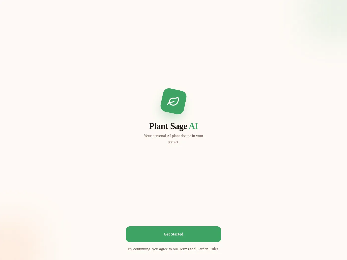 Plant Sage AI