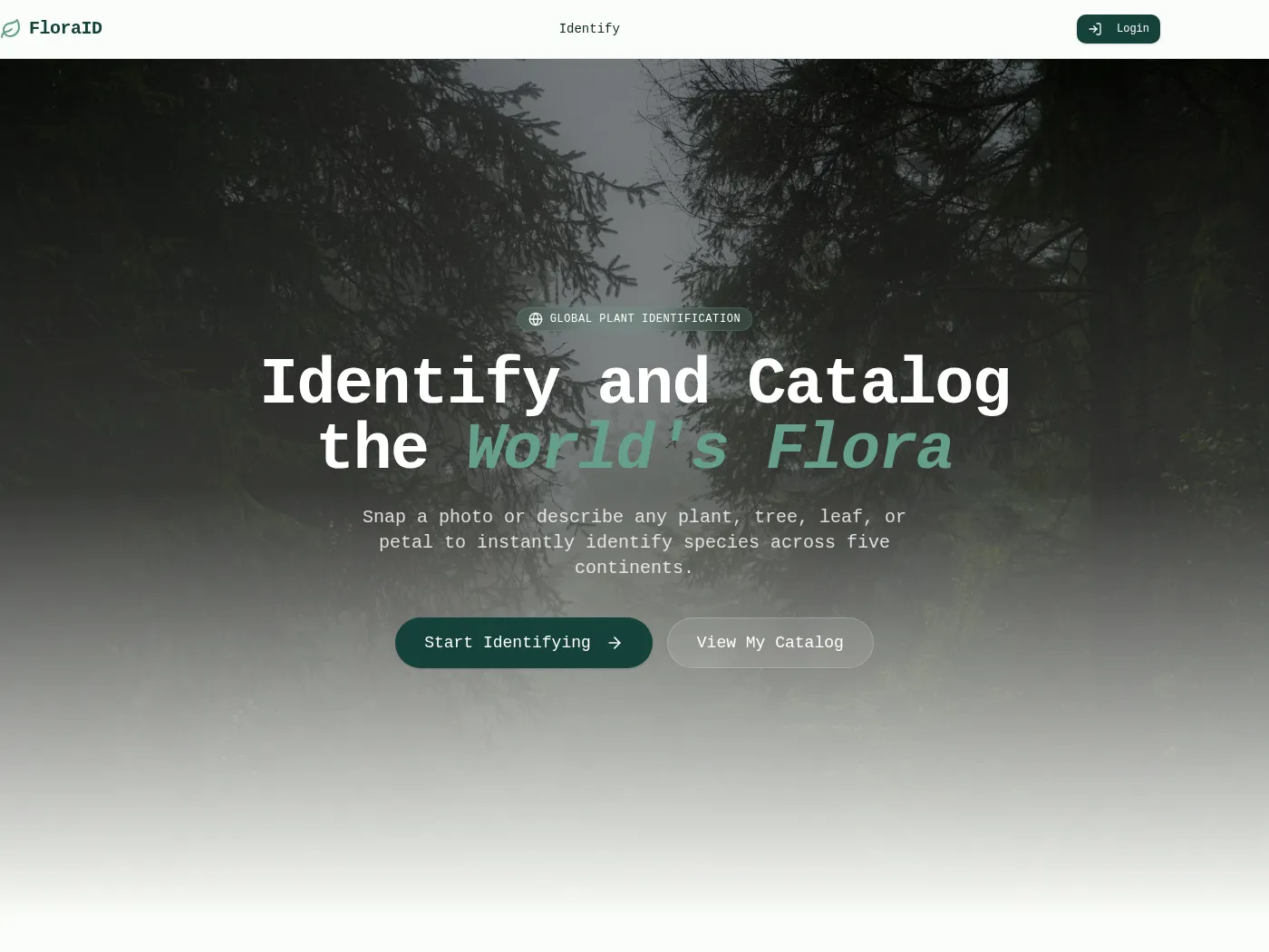 Global Plant Identifier