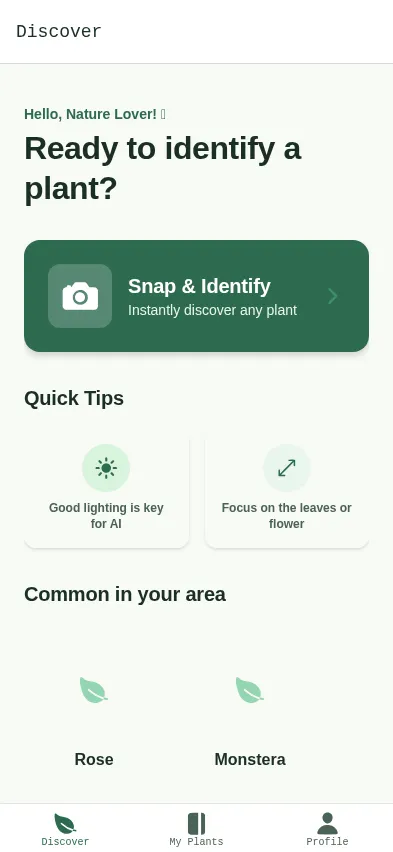 SnapPlant Identifier