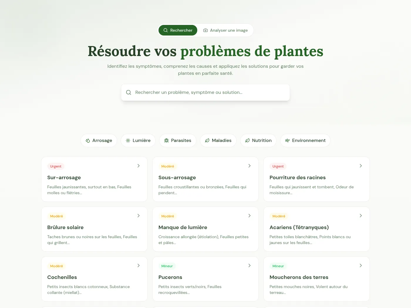 Plant Problem Solver