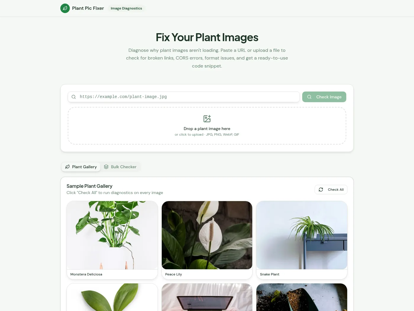 Plant Pic Fixer