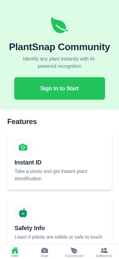 PlantSnap Community