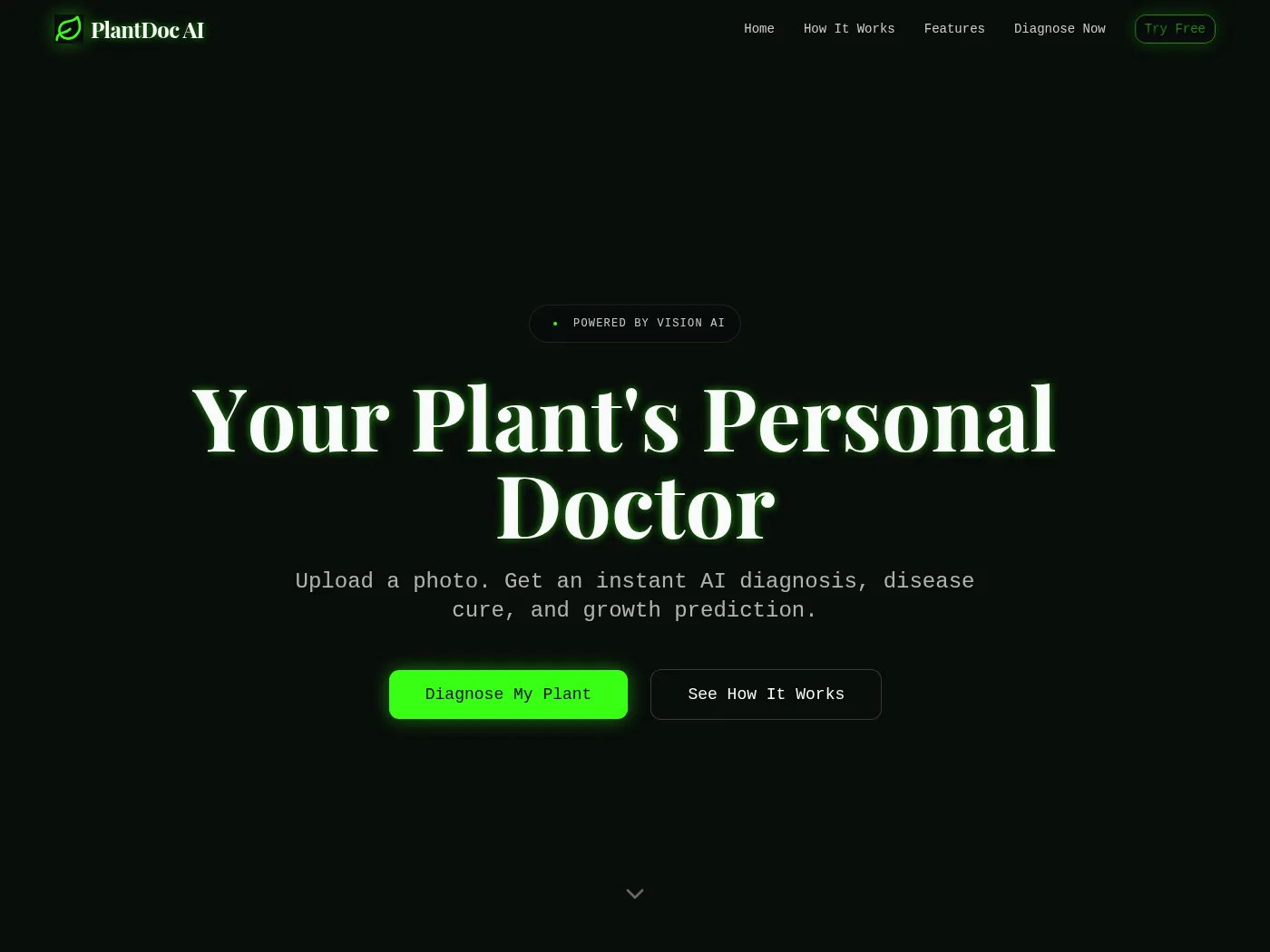PlantDoc AI Web Experience