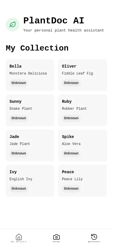 PlantDoc AI App
