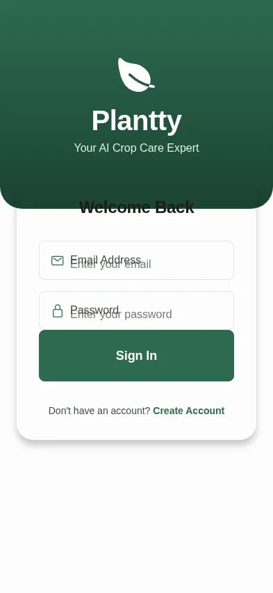 Plantty AI Crop Care