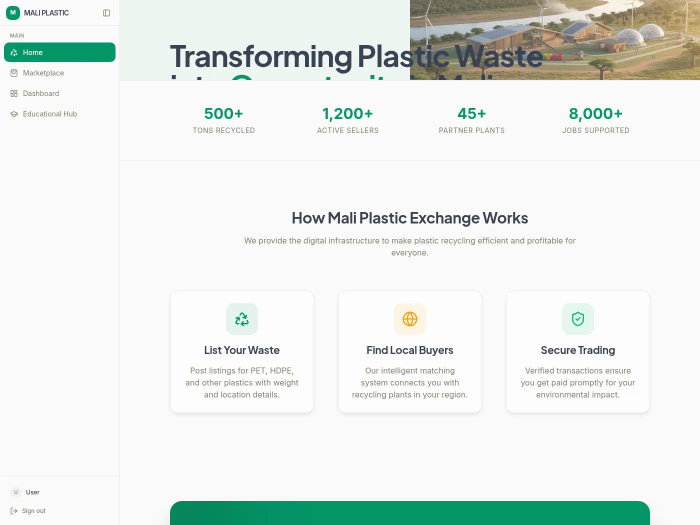 Mali Plastic Exchange