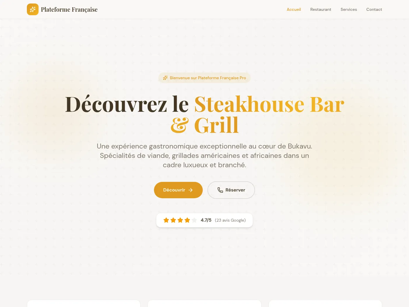Plateforme Française Pro
