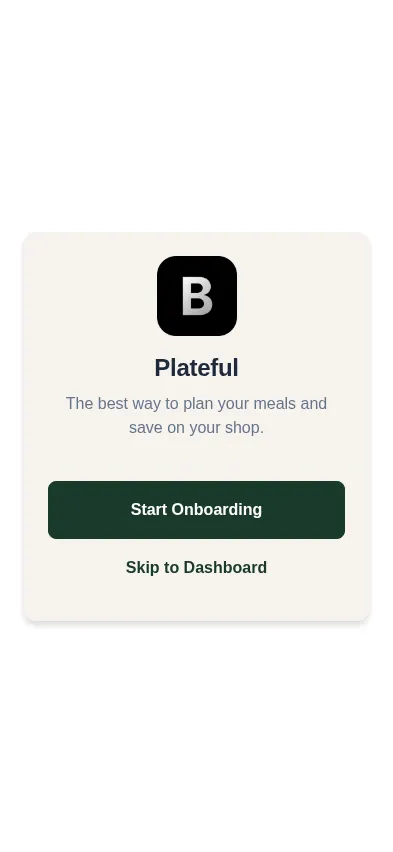 Cookconomy Meal Planner