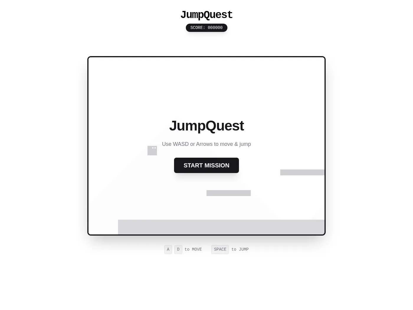 JumpQuest Platformer