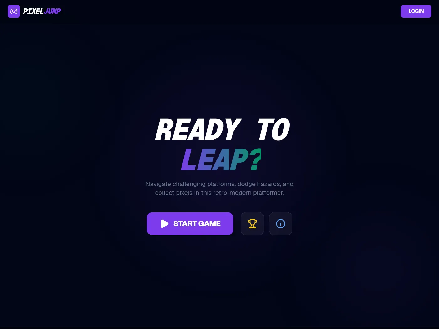 PixelJump Platformer