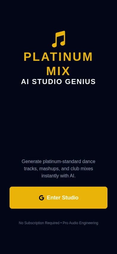 Platinum Mix AI Studio