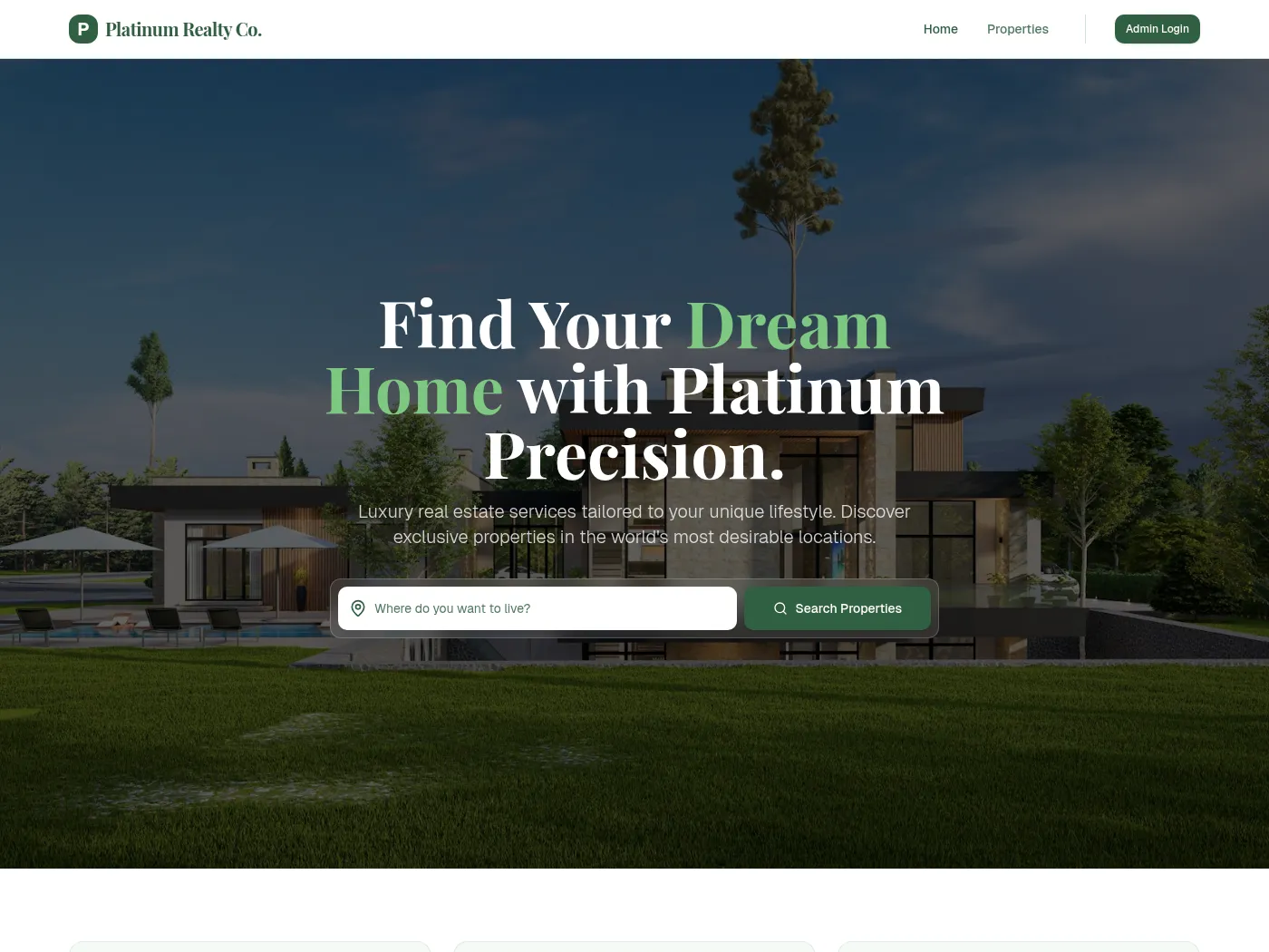 Platinum Realty Co