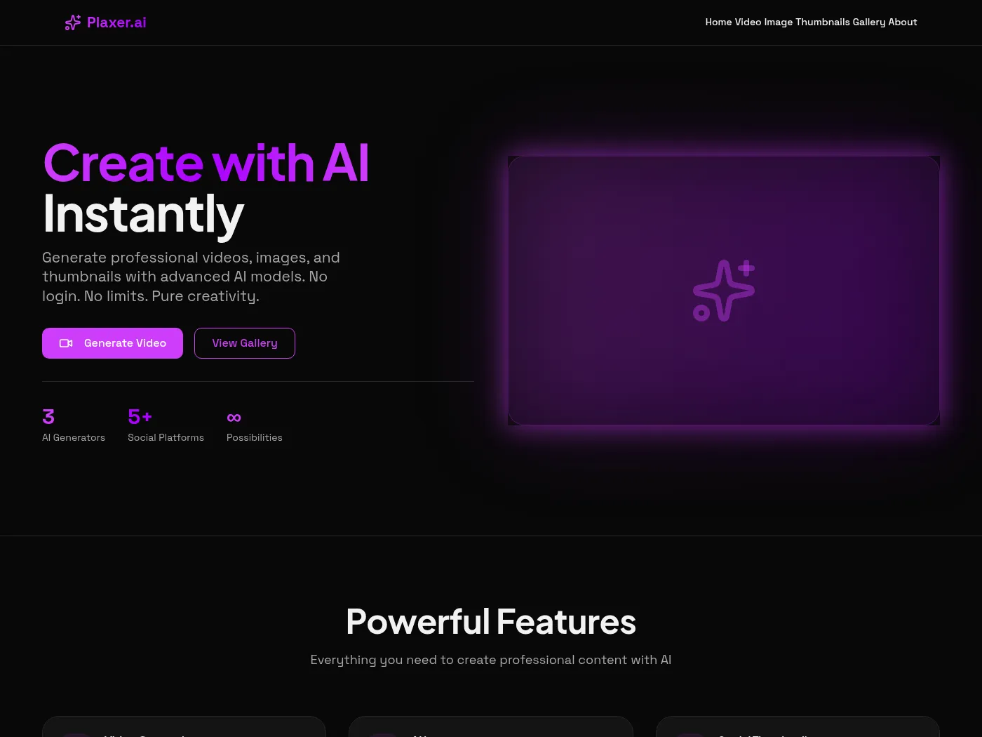 Plaxer.ai Studio