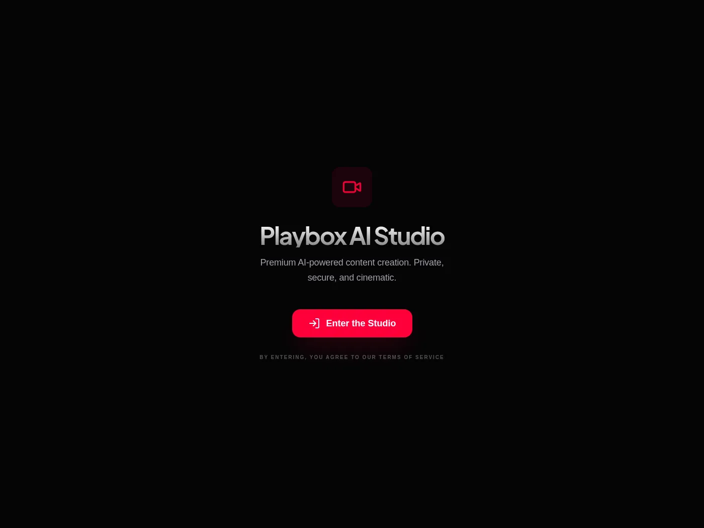 Playbox AI Content Studio