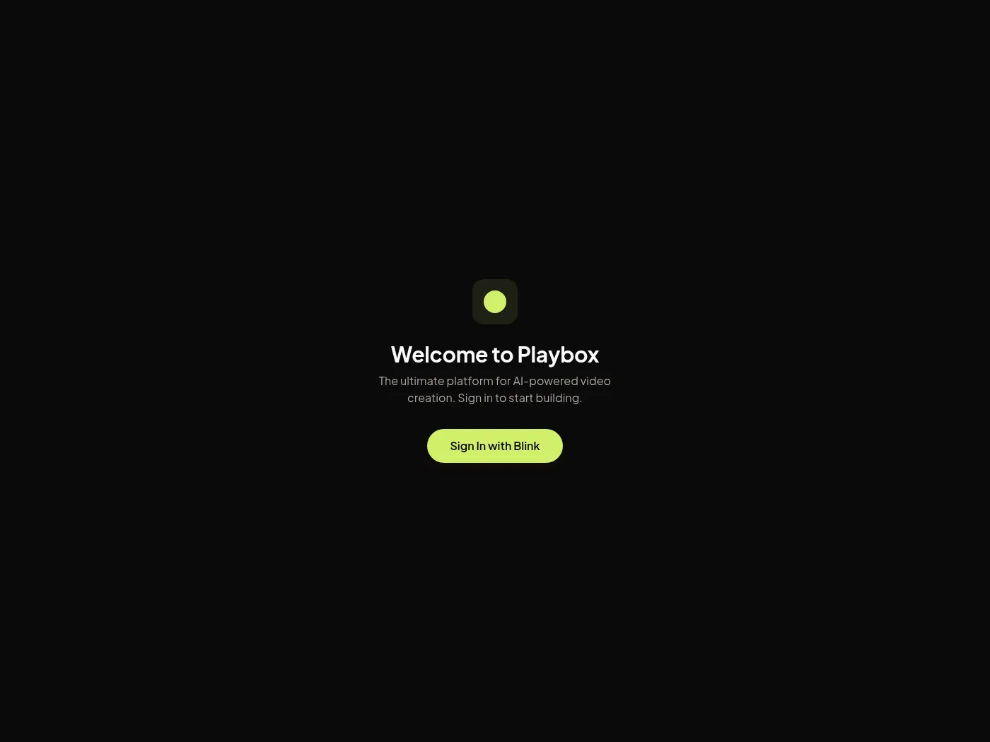 Playbox Video Creator