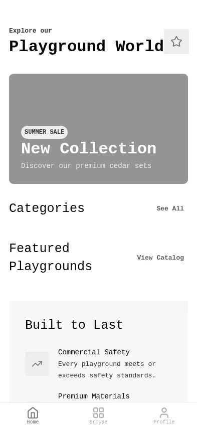 Playground Seller
