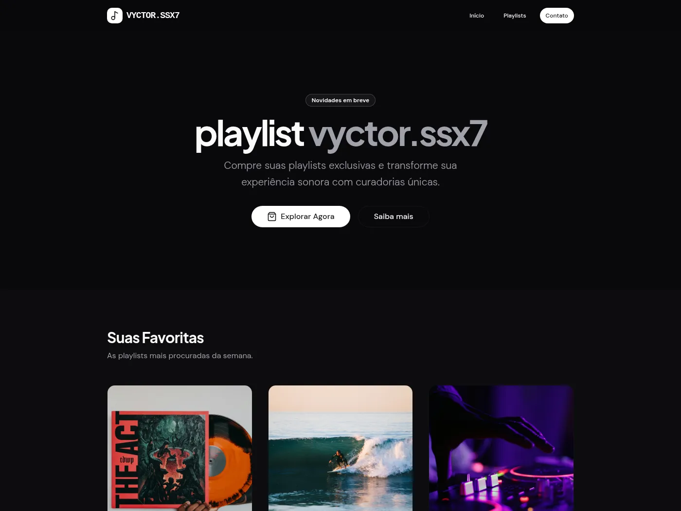 V0 Playlist Builder