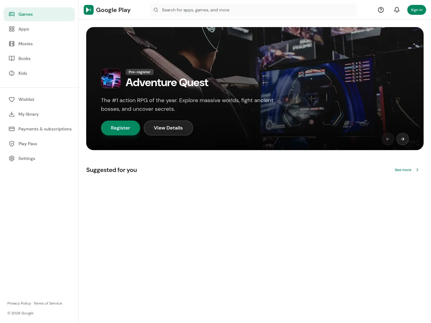 Play Store Clone