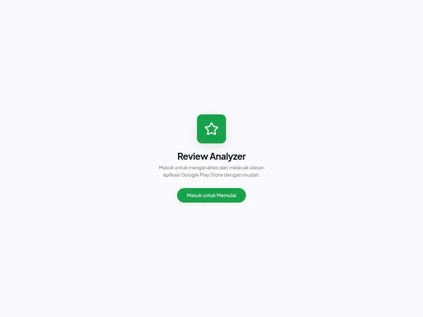 Playstore Review Analyzer