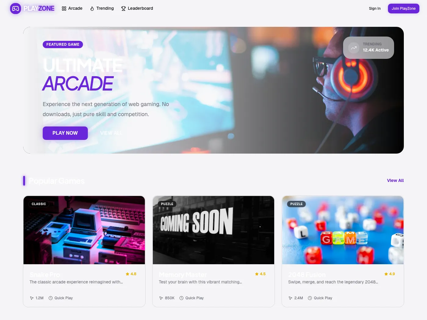 PlayZone Arcade