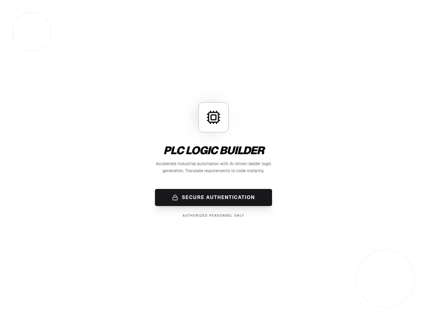 PLC Logic Builder