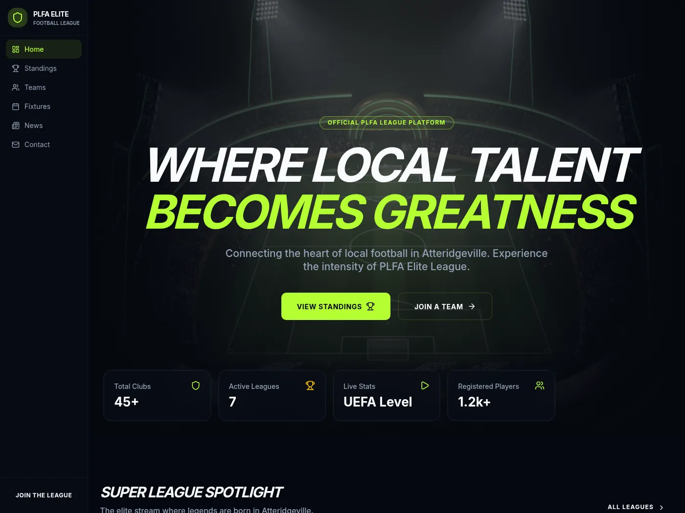 PLFA Elite Football League