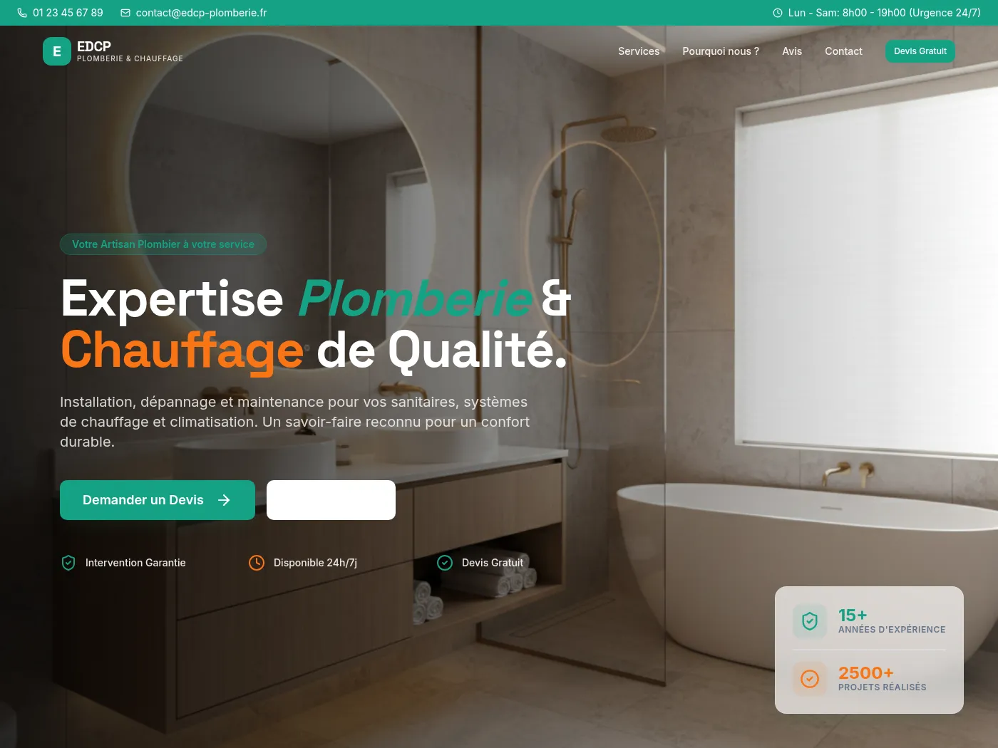 Plomberie Pro Vitrine