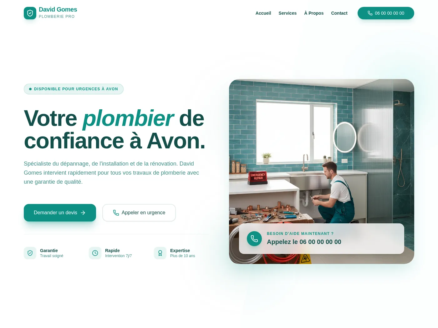 Plomberie Pro Vitrine