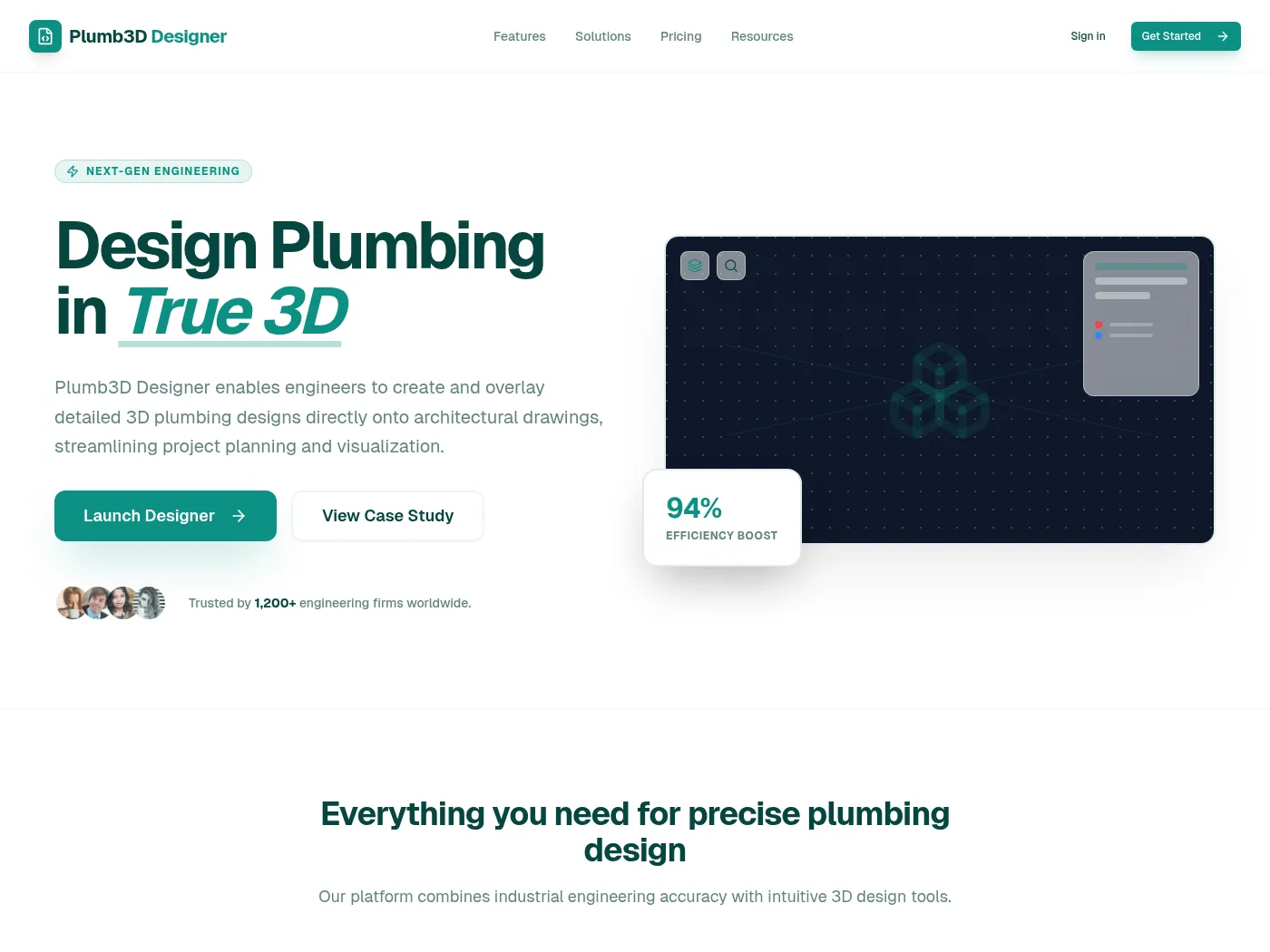 Plumb3D Designer