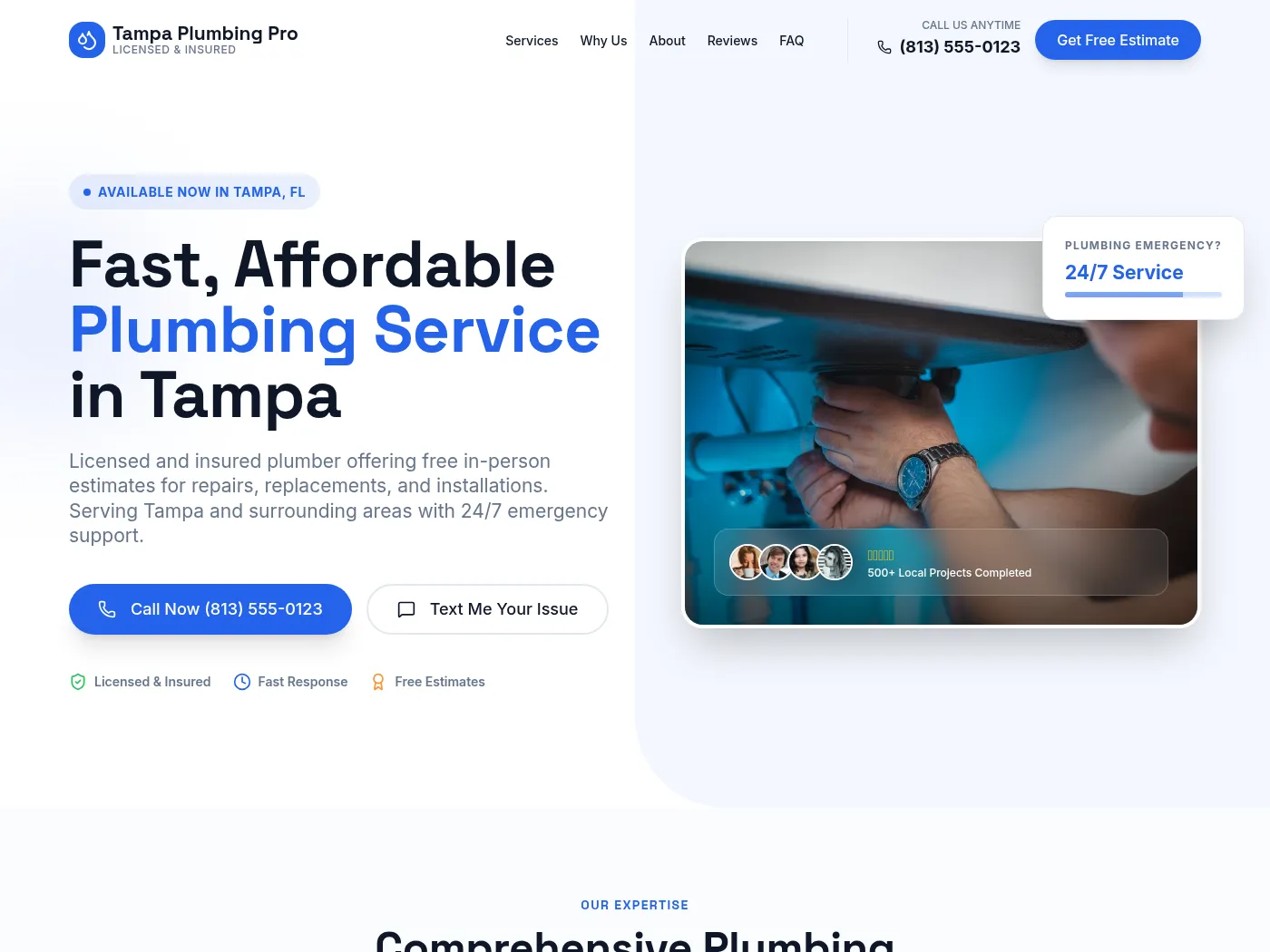 Tampa Plumbing Pro Site