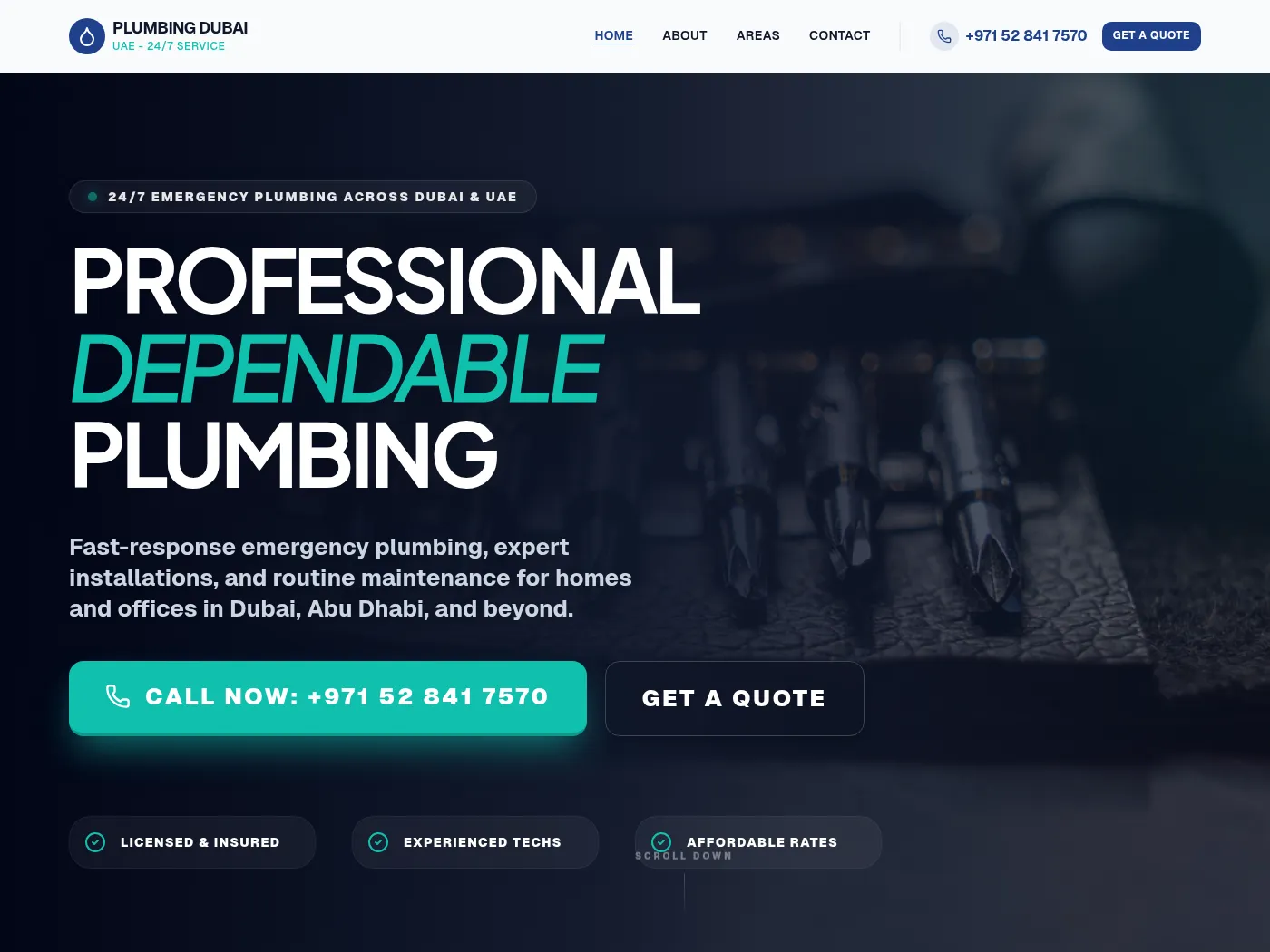 Plumbing Dubai UAE Site