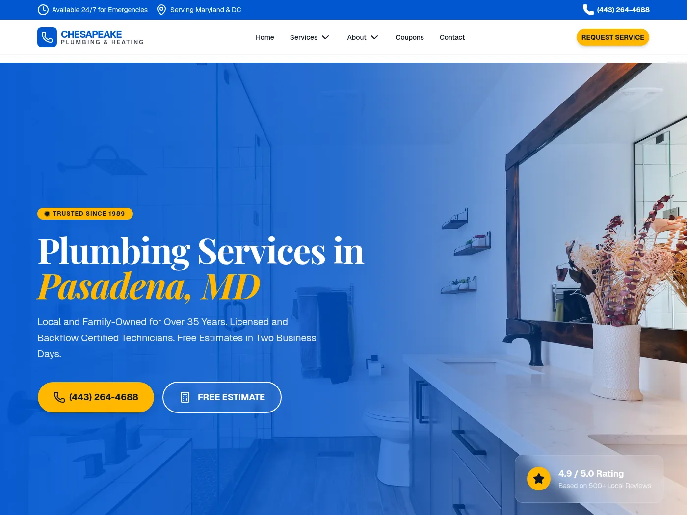 Chesapeake Plumbing Clone