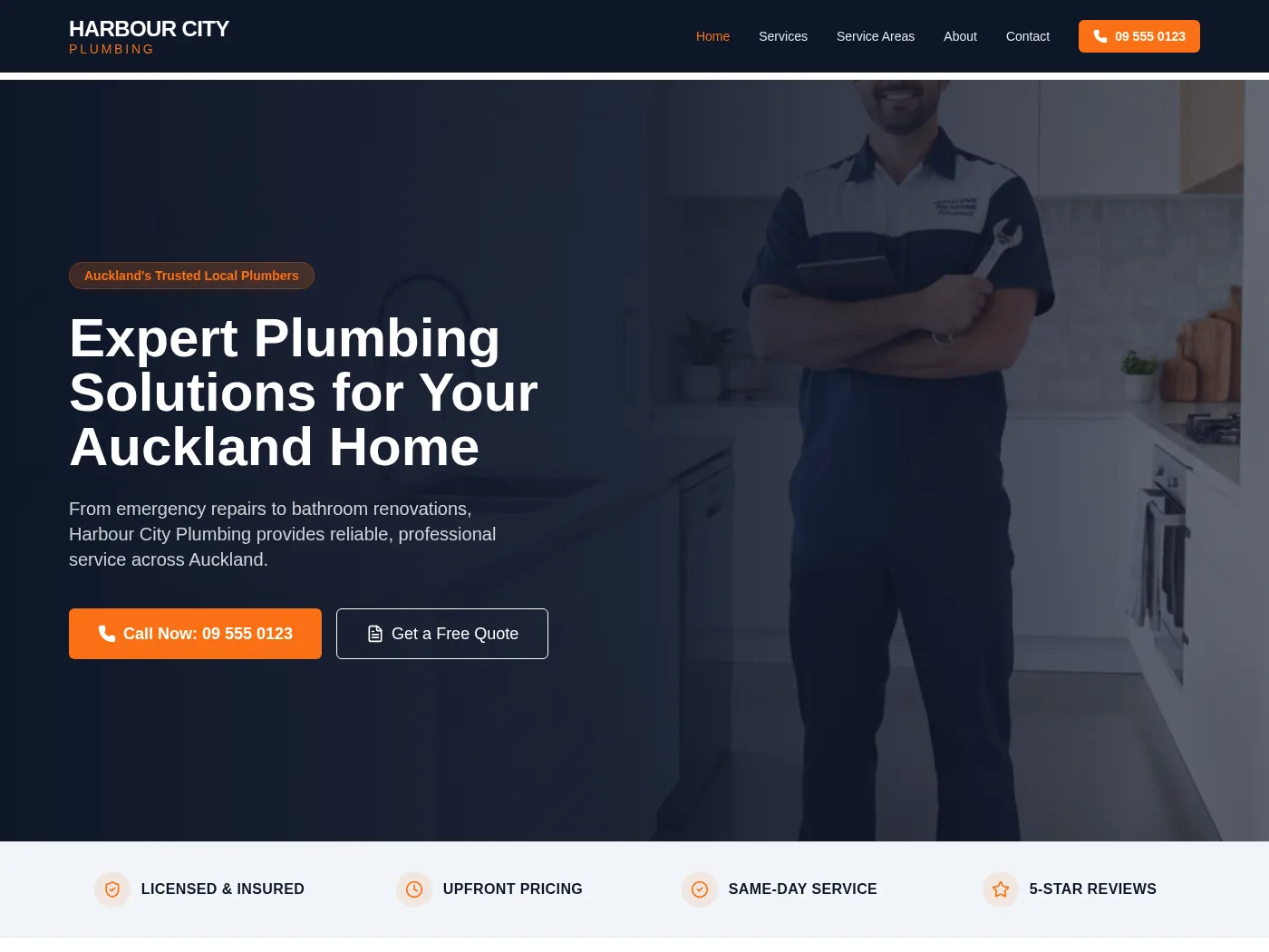 Harbour City Plumbing Site
