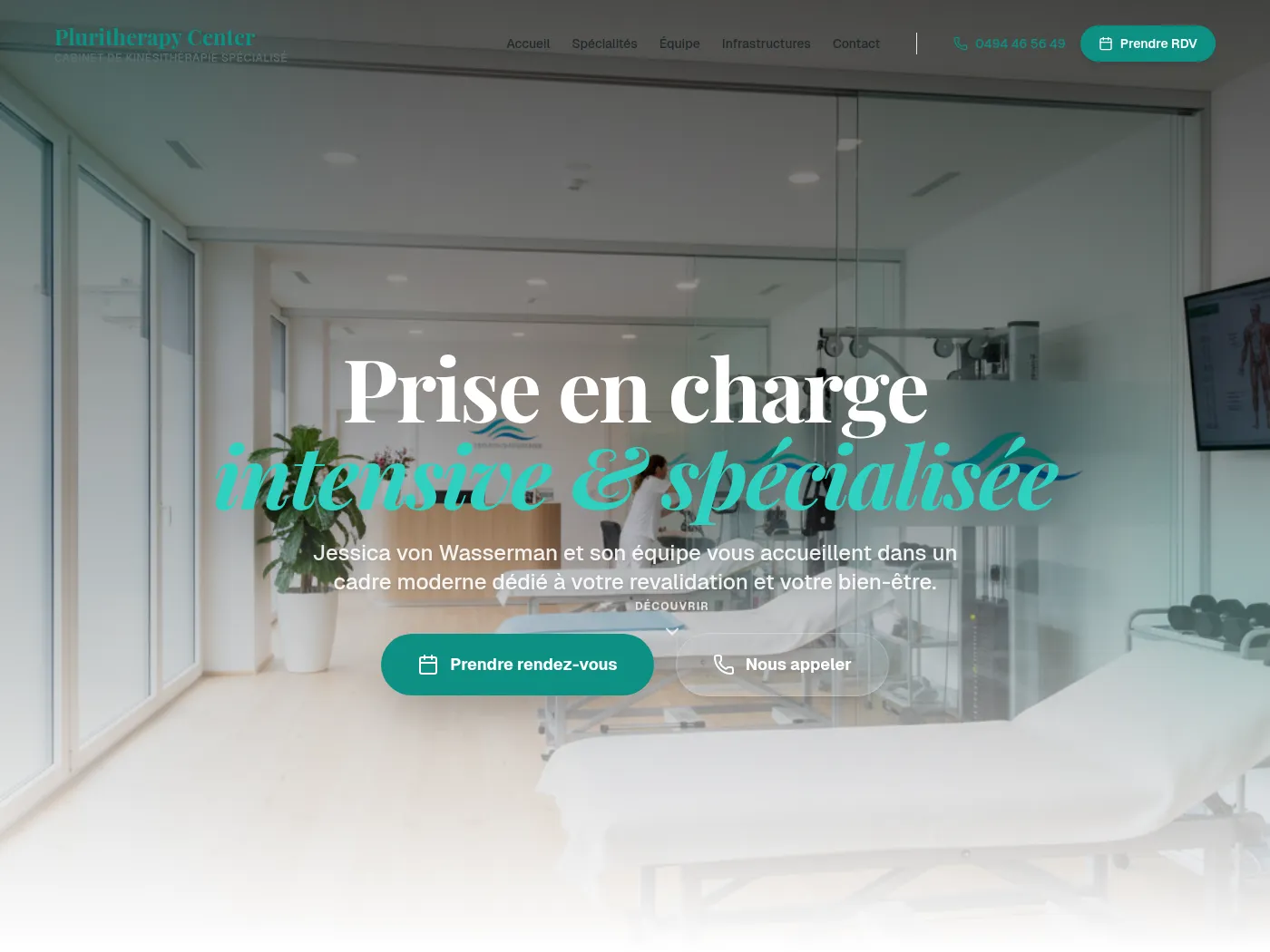 Pluritherapy Showcase Site