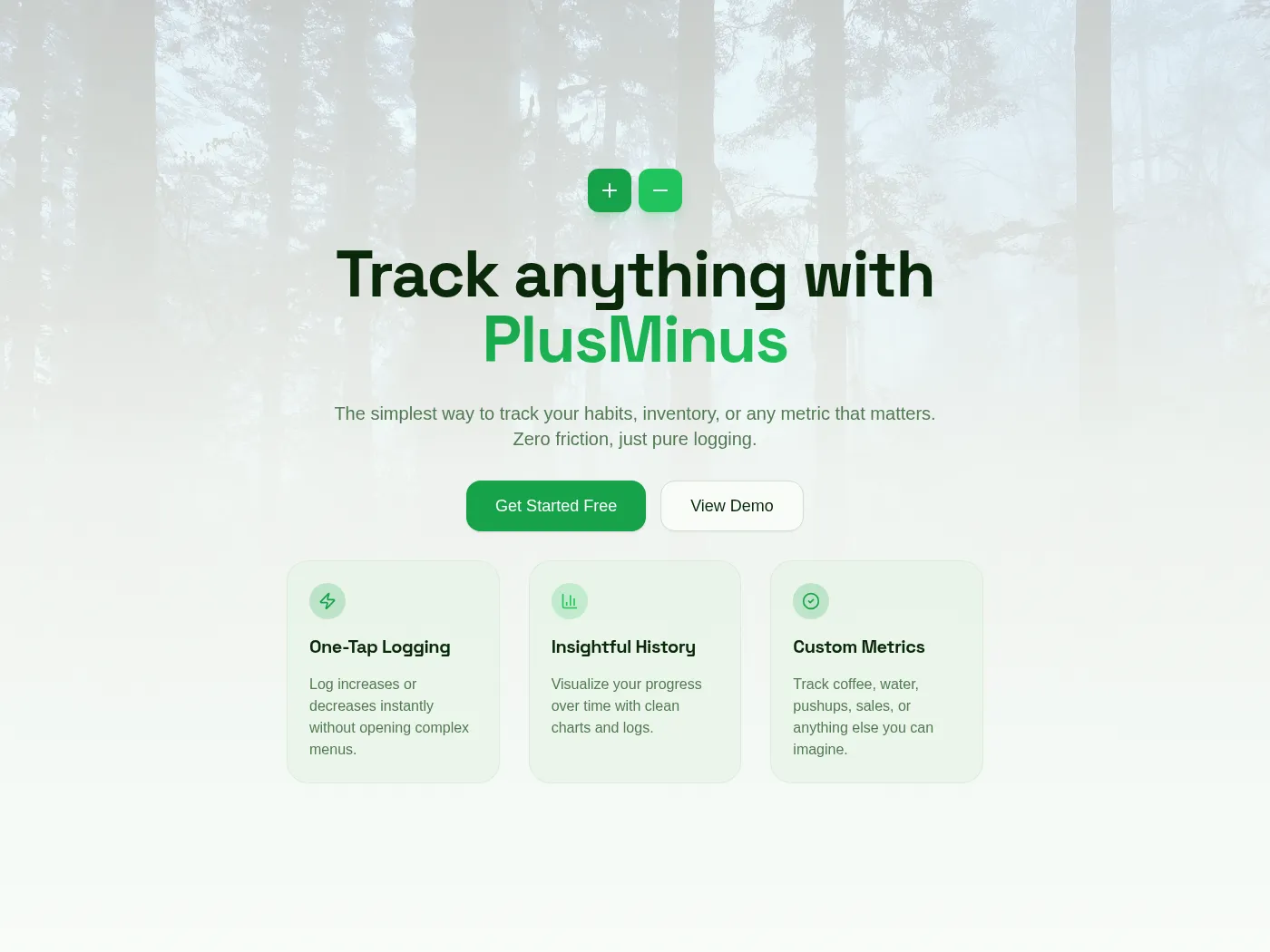 PlusMinus Tracker