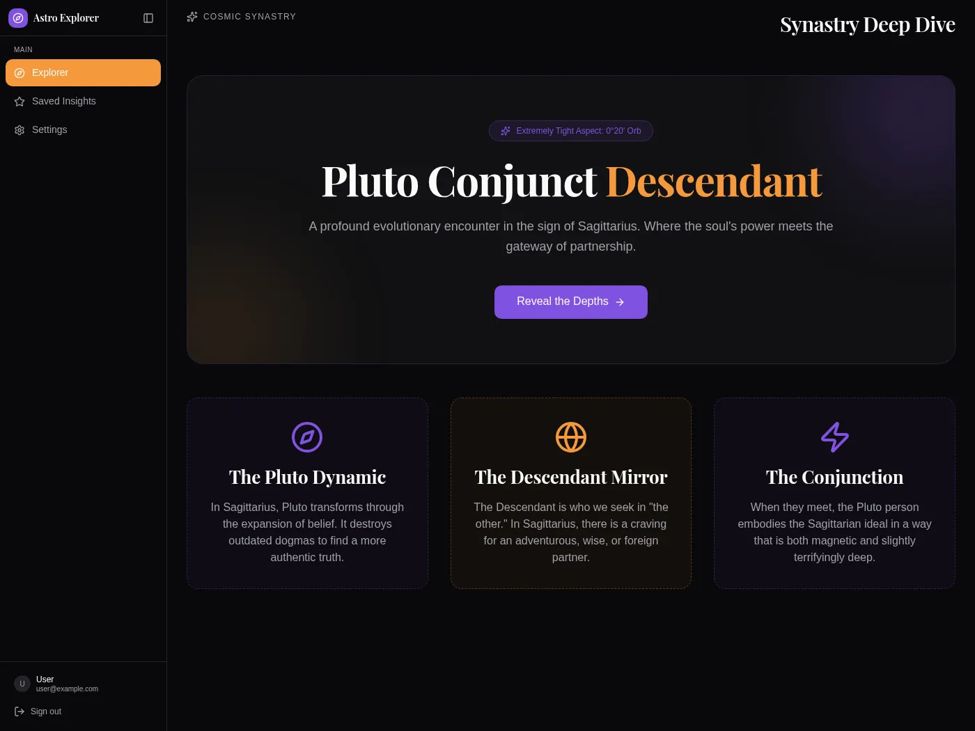 Astro Aspect Explorer