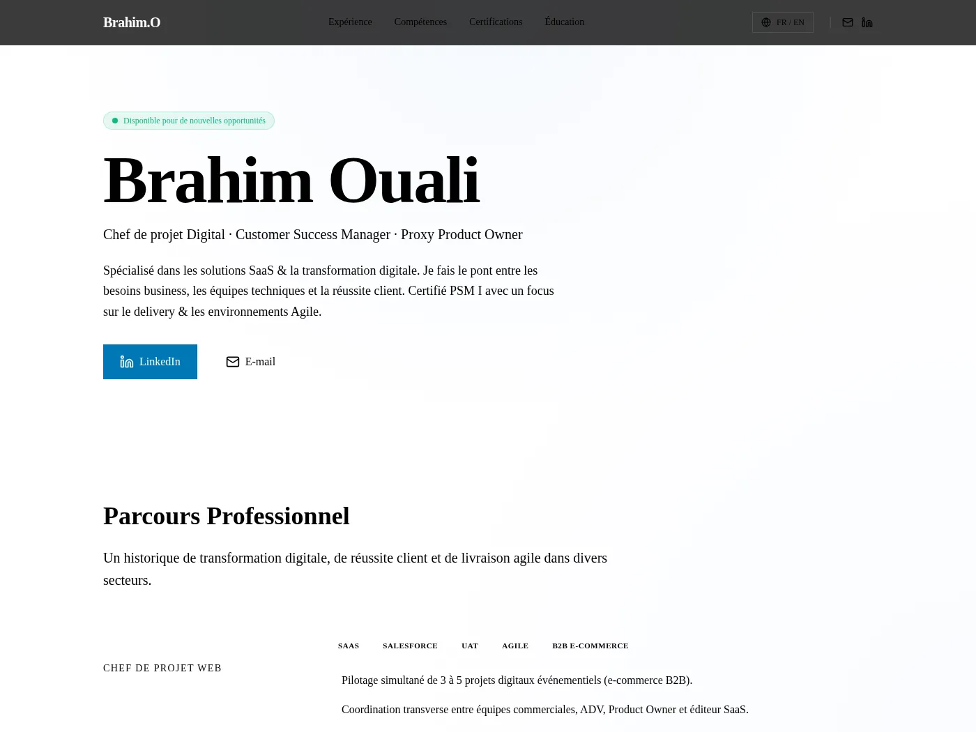 Bilingual PM Portfolio