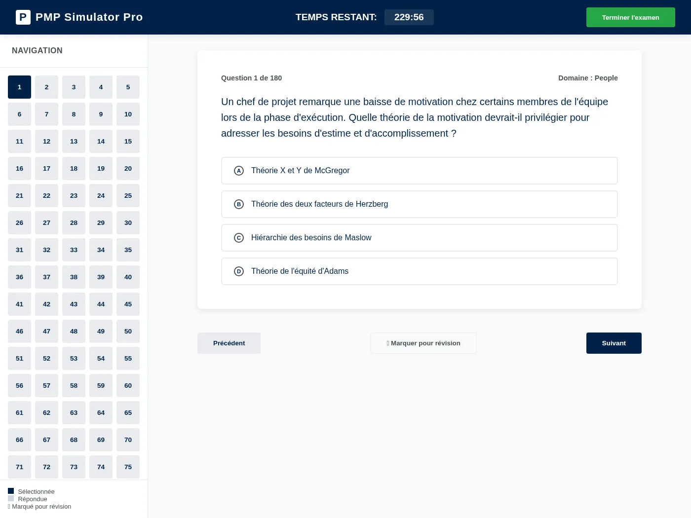 PMP Exam Simulator Pro