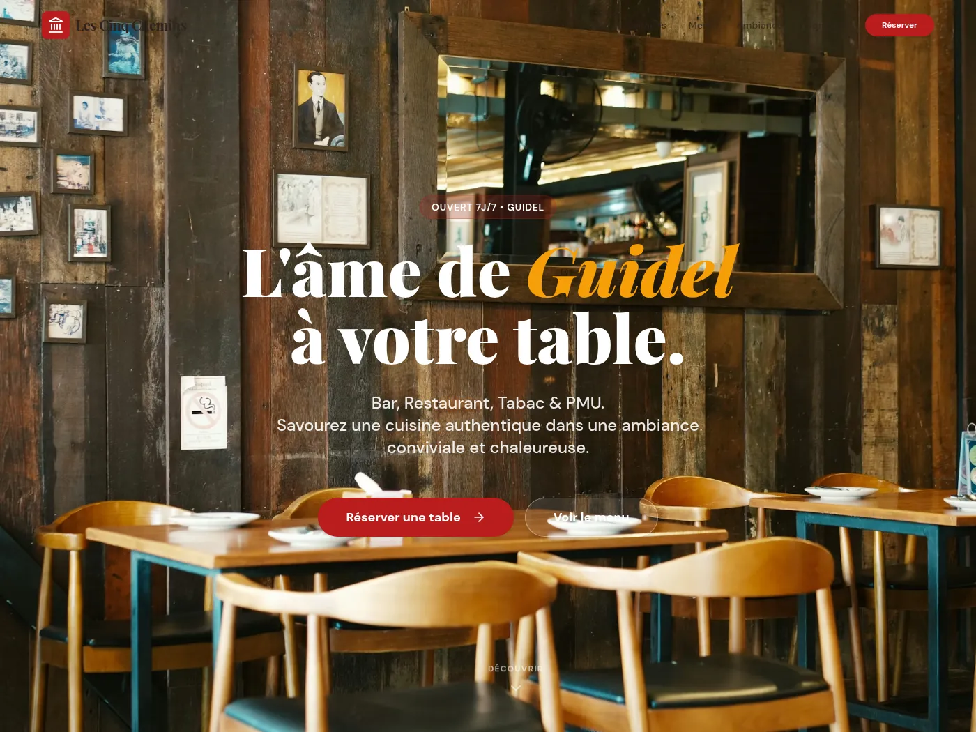 PMU Bar Bistro Web