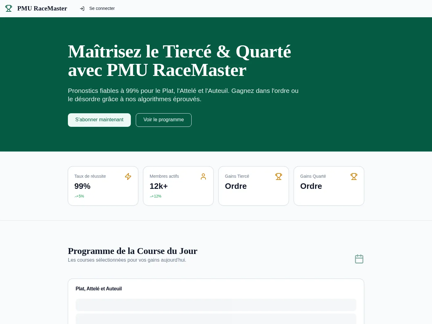 PMU RaceMaster