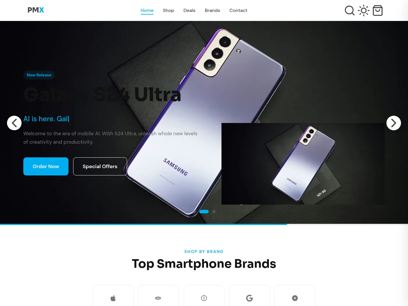 PMX Smartphones Store