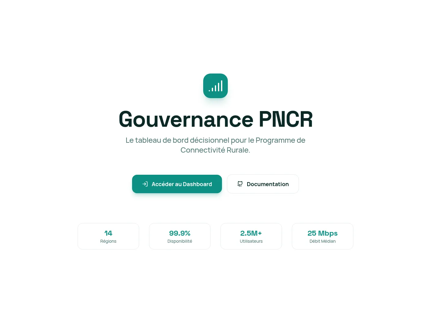 PNCR Data Governance Dashboard