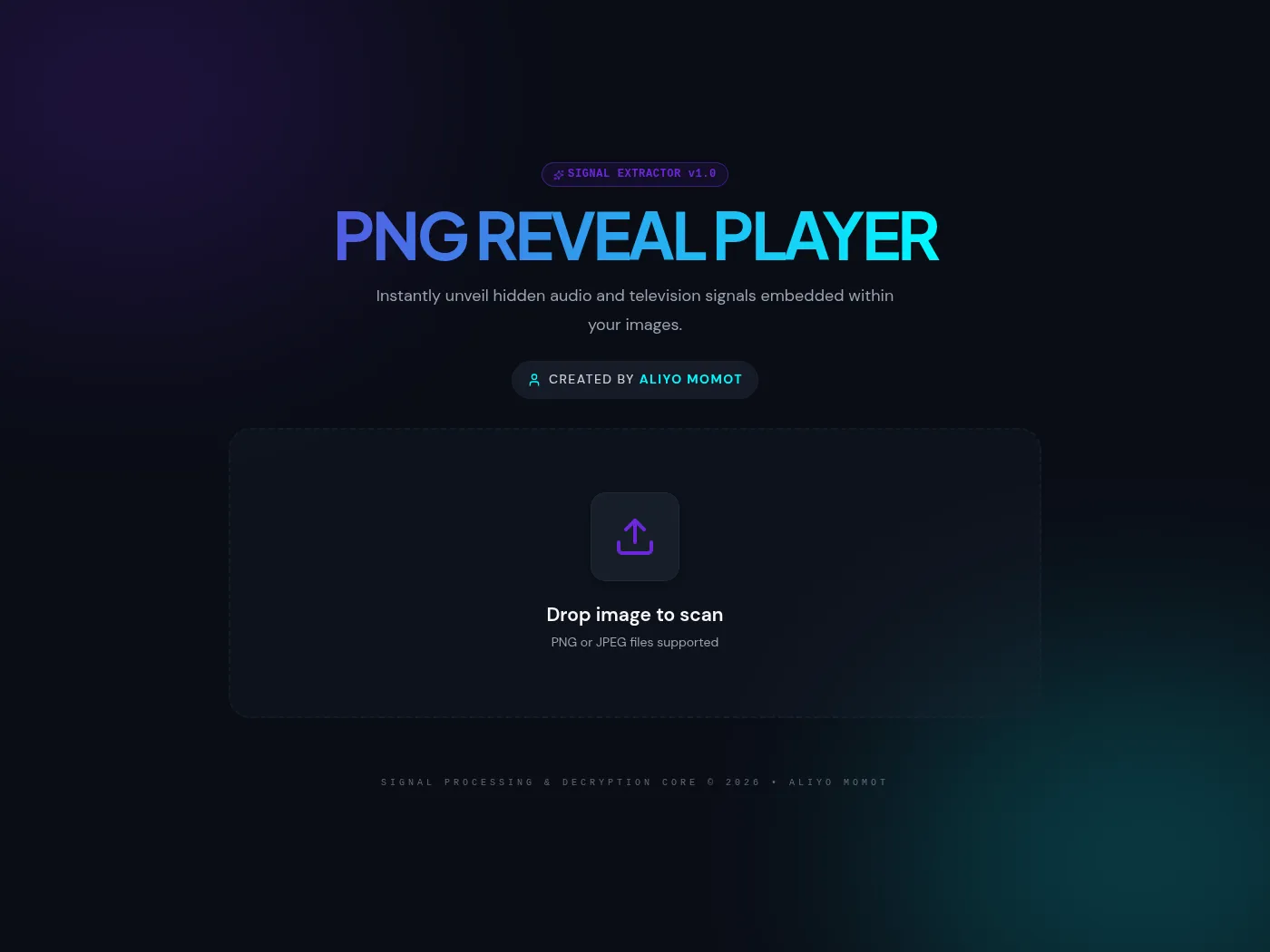 PNG Reveal Player