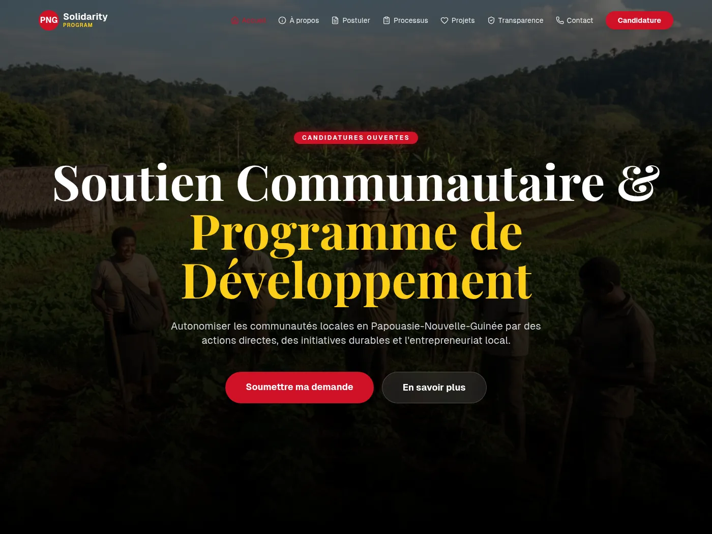 PNG Community Solidarity