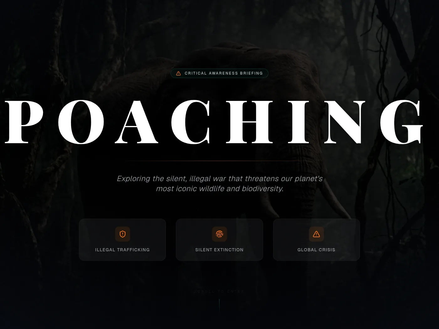 Poaching Entrance Slide