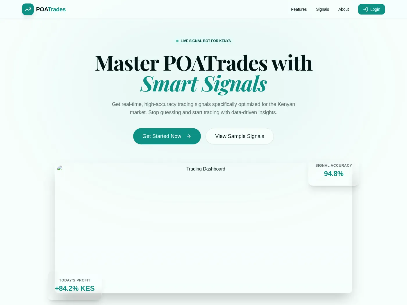 POATrades Signal Bot