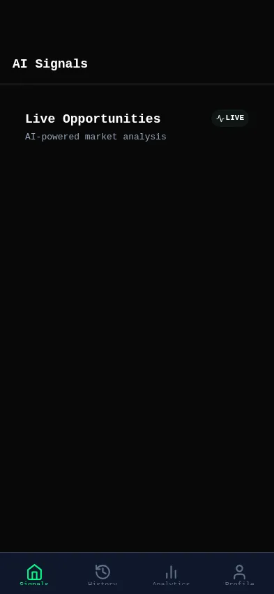Pocket AI Signal App