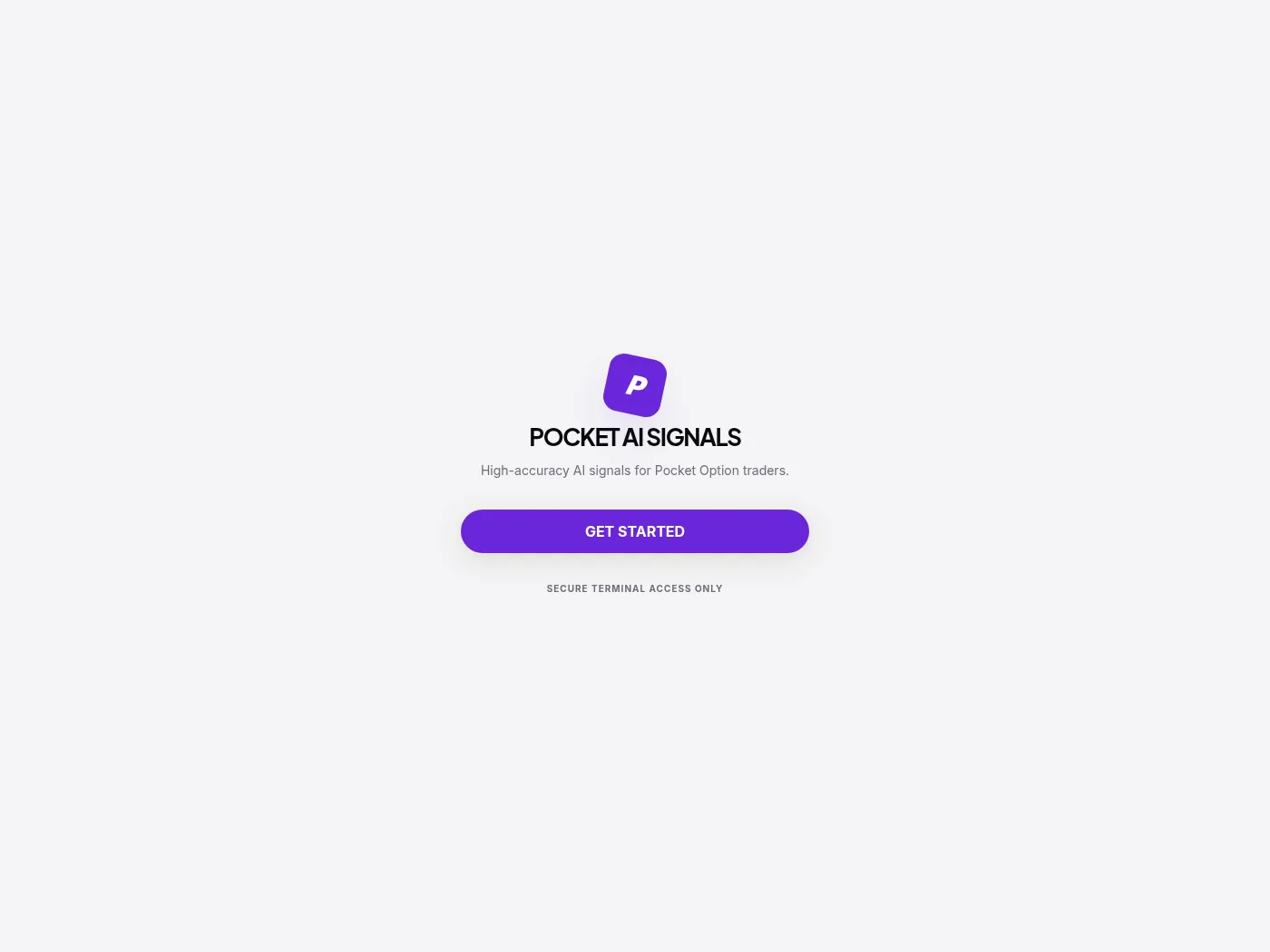 Pocket Option AI Signals